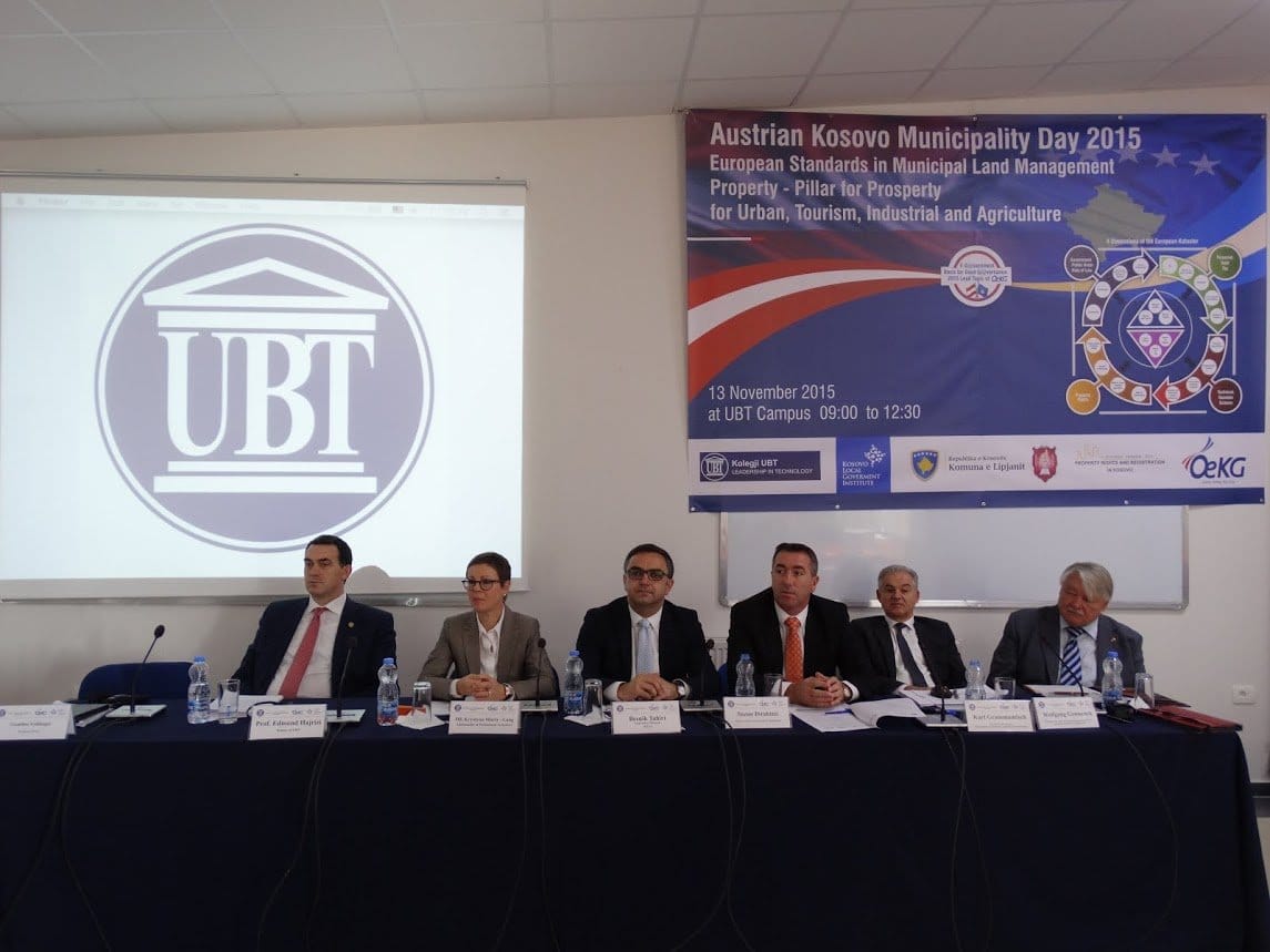 There Cannot Be Development in Kosovo Without Property Definition - UBT ...
