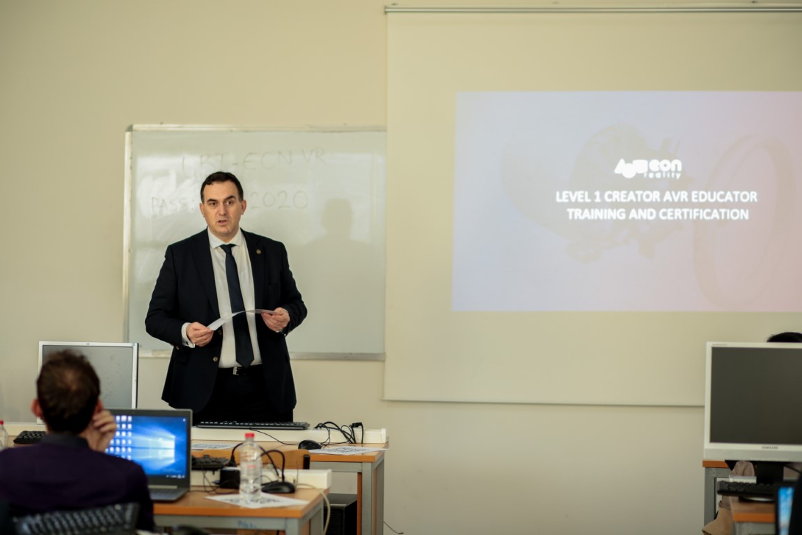 EON Reality dhe UBT trajnojnë dhe certifikon profesorët për realitet ...