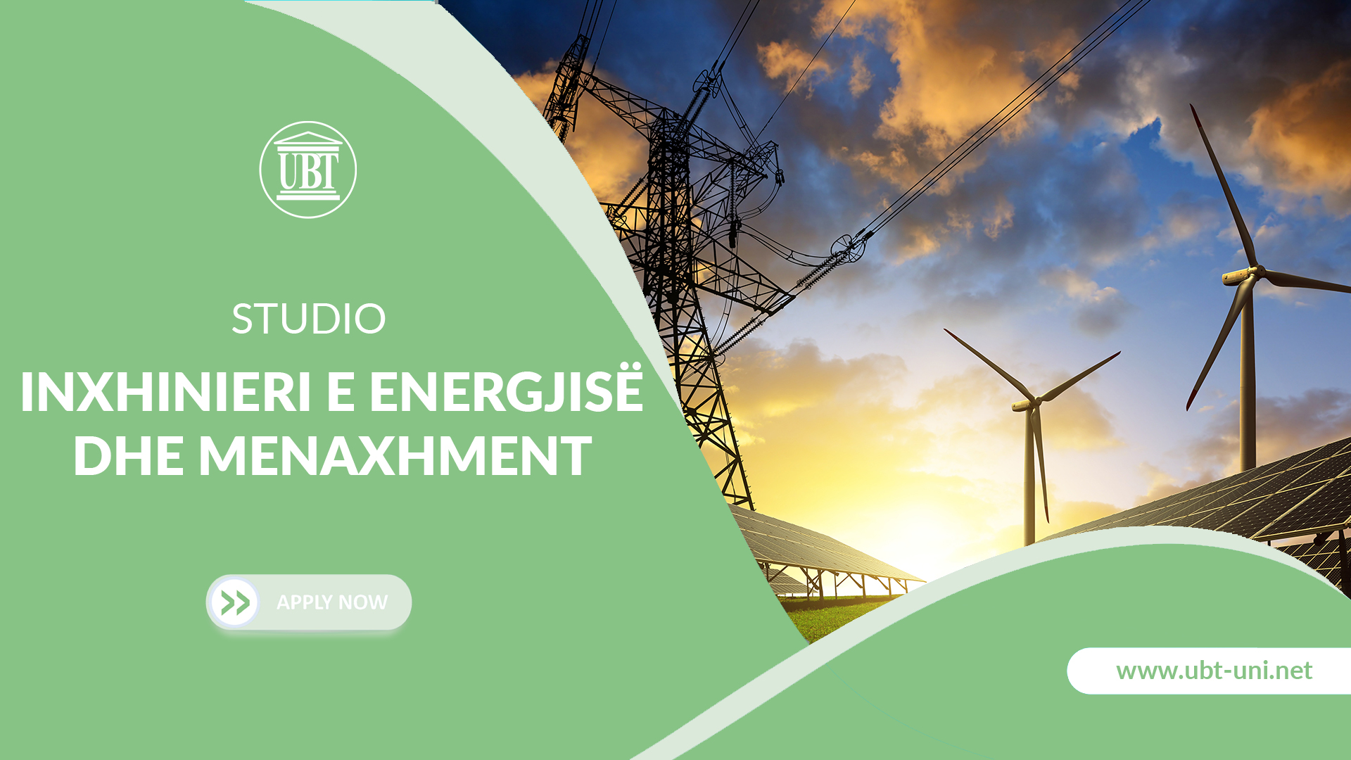 Studio Inxhinieri e Energjisë në UBT, shndërrohu në ekspertin për të ...