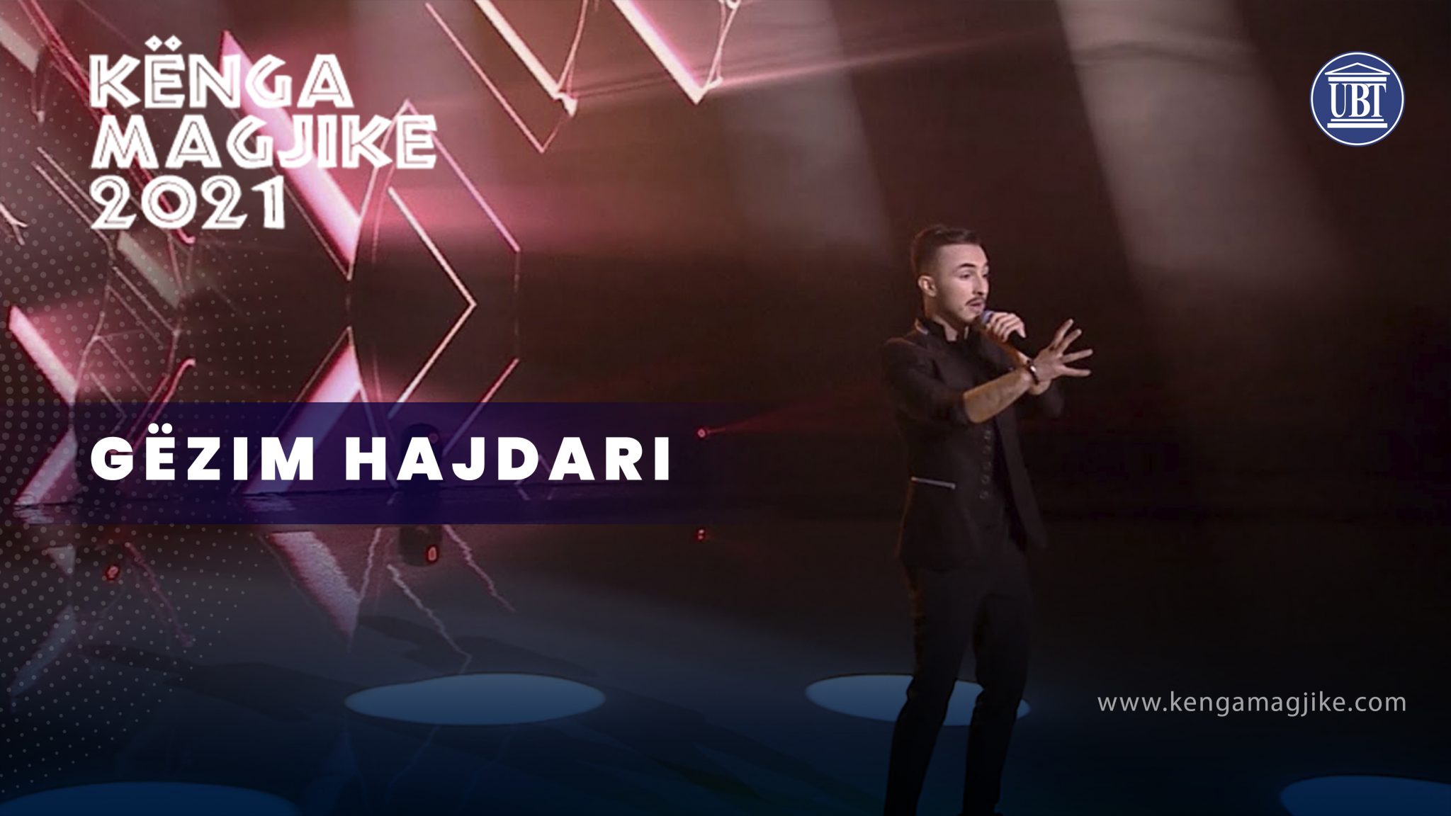Studenti i UBT-së, Gëzim Hajdari, suksesshëm performon në gjysmëfinalen e festivalit të muzikës ...