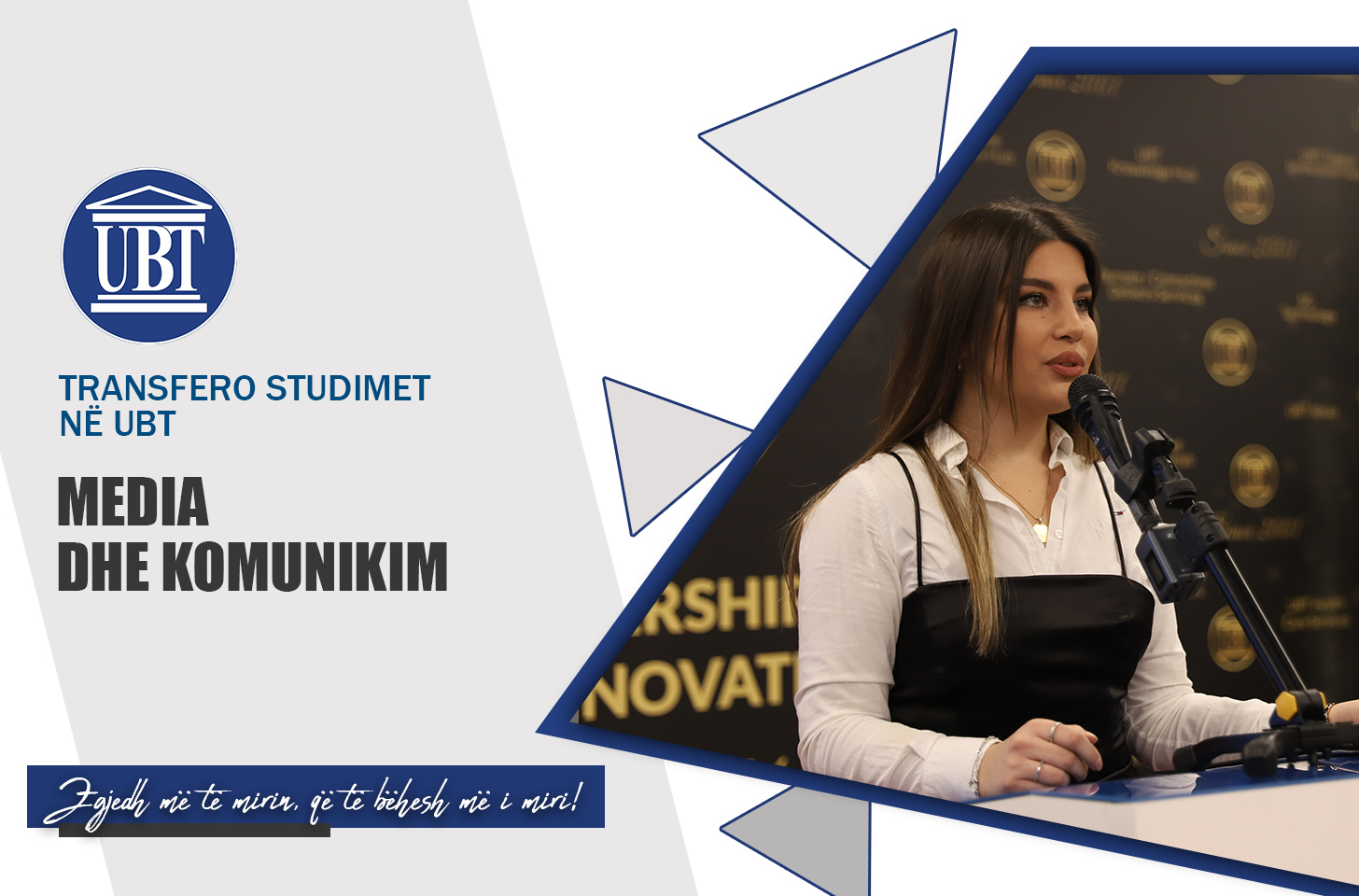 Transfero studimet në Media dhe Komunikim në UBT Transfero studimet në Media dhe Komunikim në UBT