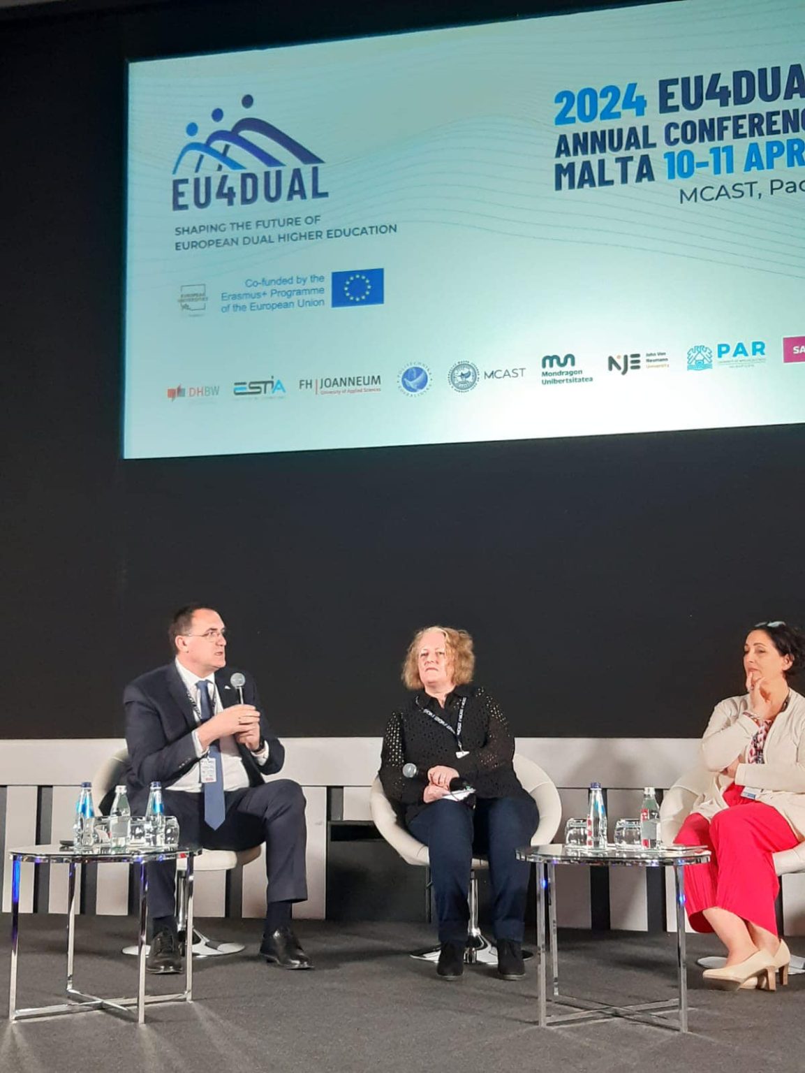 Rector Hajrizi represents UBT at the European Conference on Higher ...